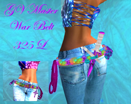 Second Life Marketplace - GV Belt Master War - fun